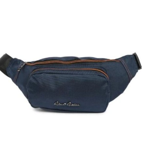Robert Graham | Bags | Robert Graham Packman Belt Bag Navy Blue New ...